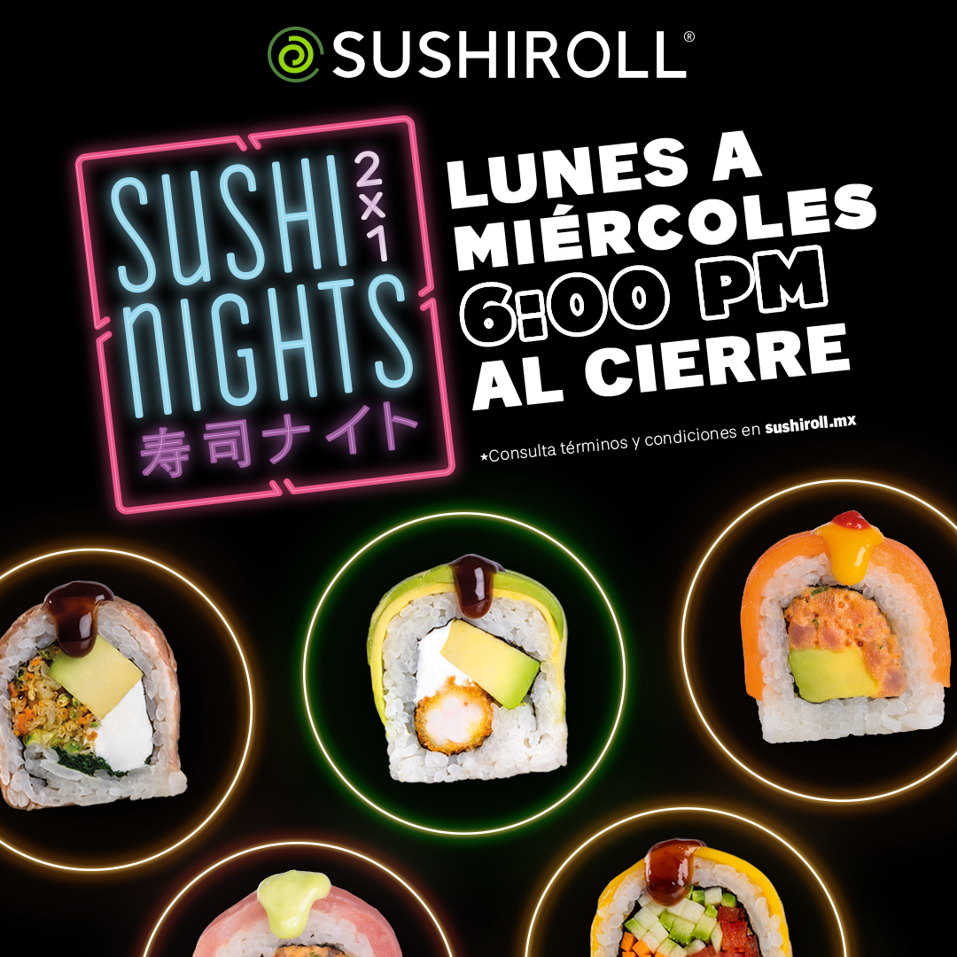 Sushi Roll - ¡Pide sushi a domicilio desde nuestra app!