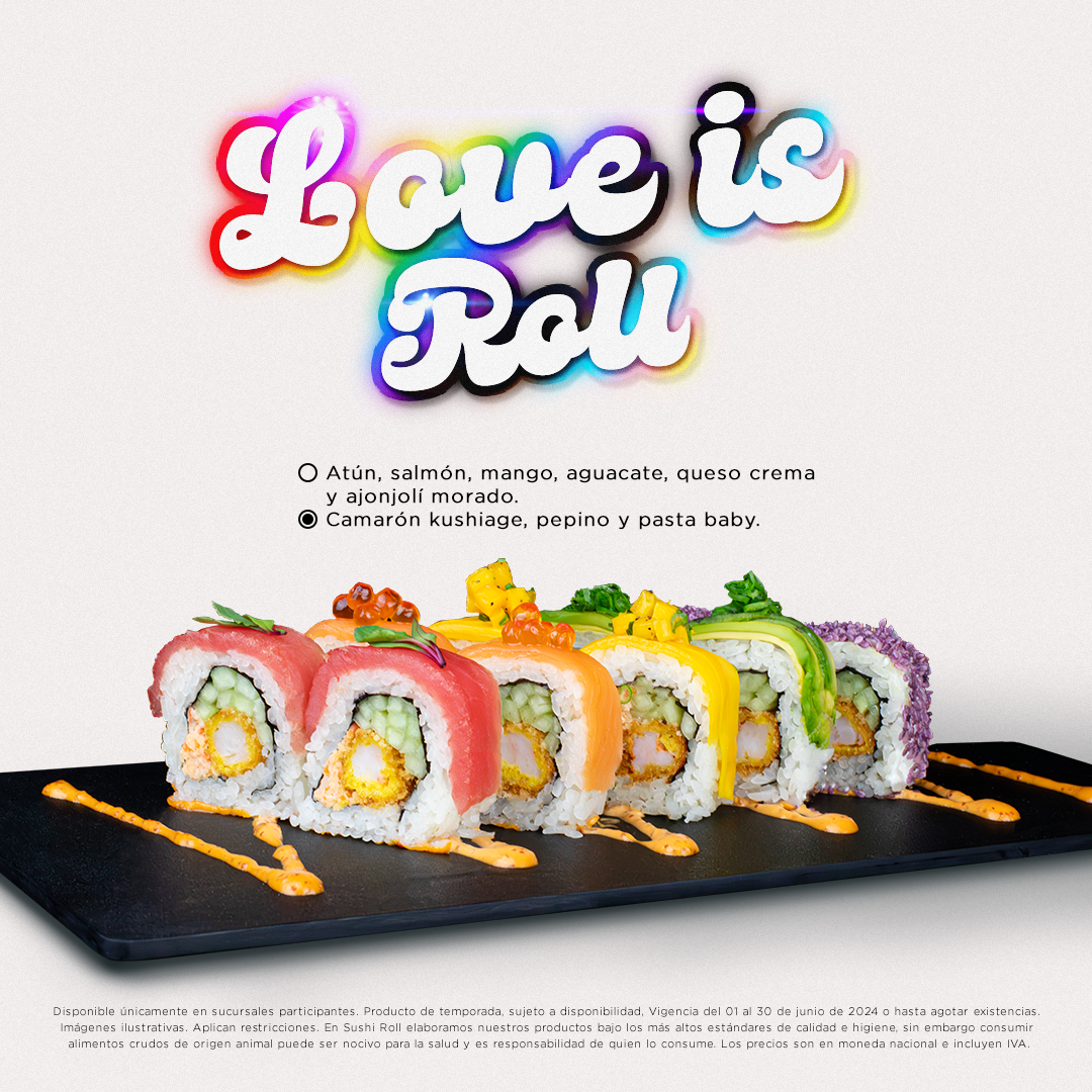 Sushi Roll - ¡Pide sushi a domicilio desde nuestra app!